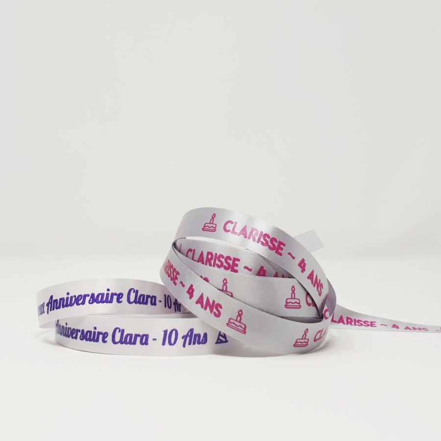 Nos réalisations - Rubans & bracelets personnalisé | Un-Ruban.fr