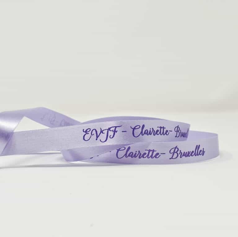 Ruban personnalisé mariage - Rubans & bracelets | Un-Ruban.fr